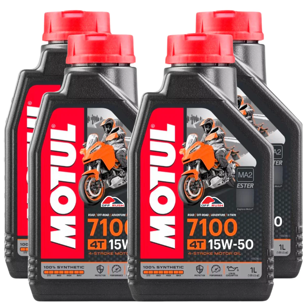 4-Liters-Motul-7100-4T-15w50-100-Synthetic-Ester-Lubricant-Engine-Oil ...