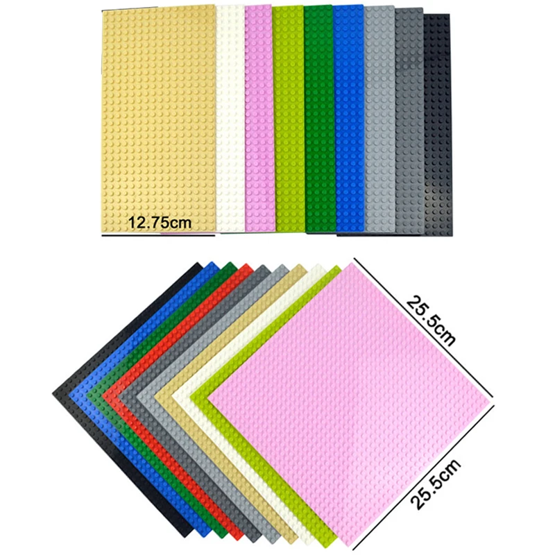 Classic Base Plate Plastic Bricks | Dots Base Plate Small Bricks - 32 ...