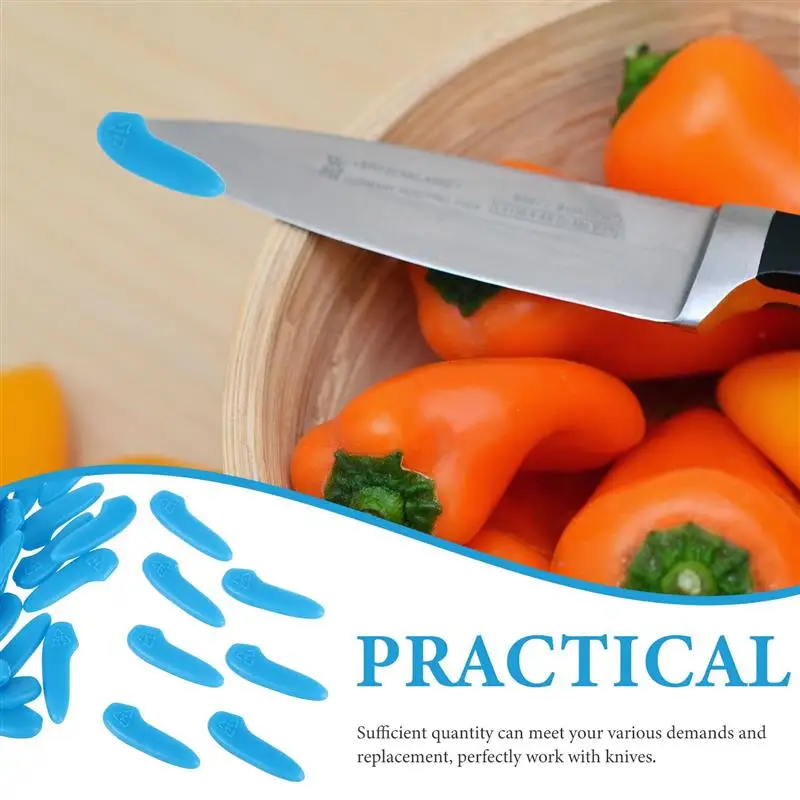 50pcs-Knives-Tip-Cover-Tip-End-Caps-Knives-Tips-Gags-Blades-Tip-Sleeves ...