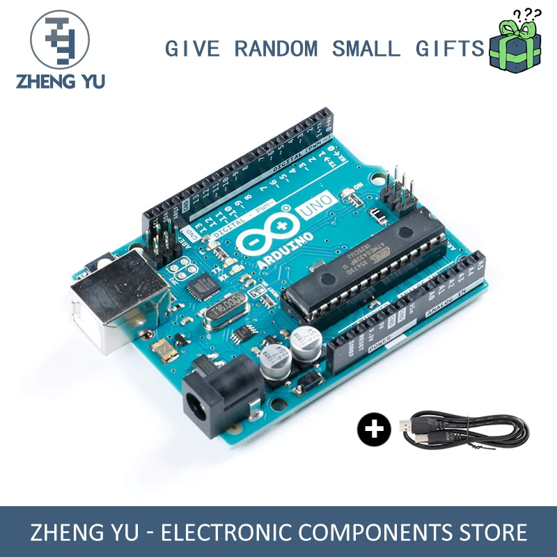 Placa-de-desarrollo-ARDUINO-UNO-R3-KIT-de-aprendizaje-ATMEGA328P-SENSOR ...