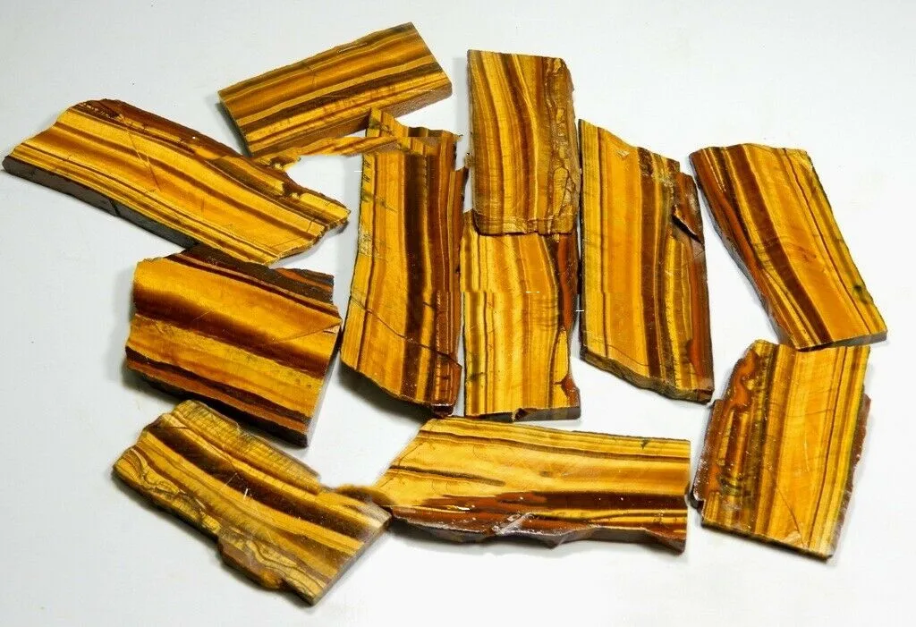 100G-Natural-Polishing-yellow-tiger-eye-ore-rough-stone-point-ore ...