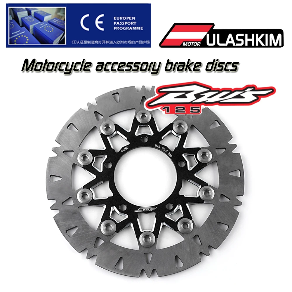 Motorcycle-Parts-Brake-Disc-Modification-New-Athletics-BWS125 ...