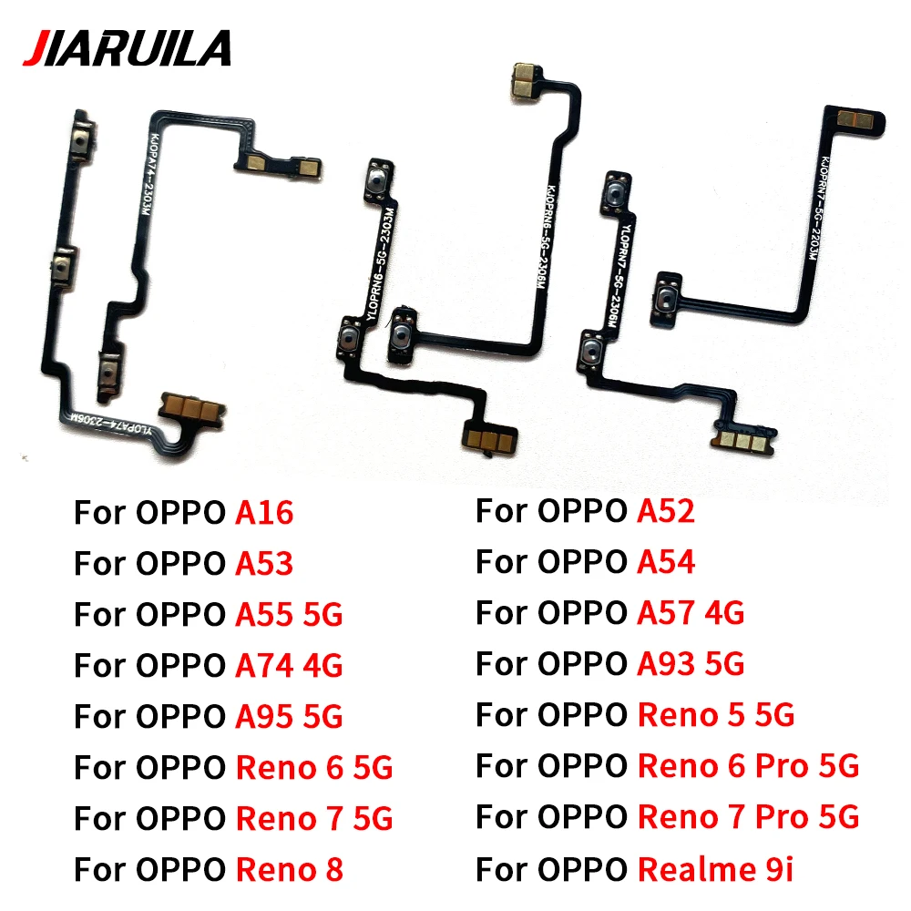 10 Pcs For Oppo A16 A54 A52 A53 A55 5G A57 4G A74 A93 A95 5G Realme 9i ...