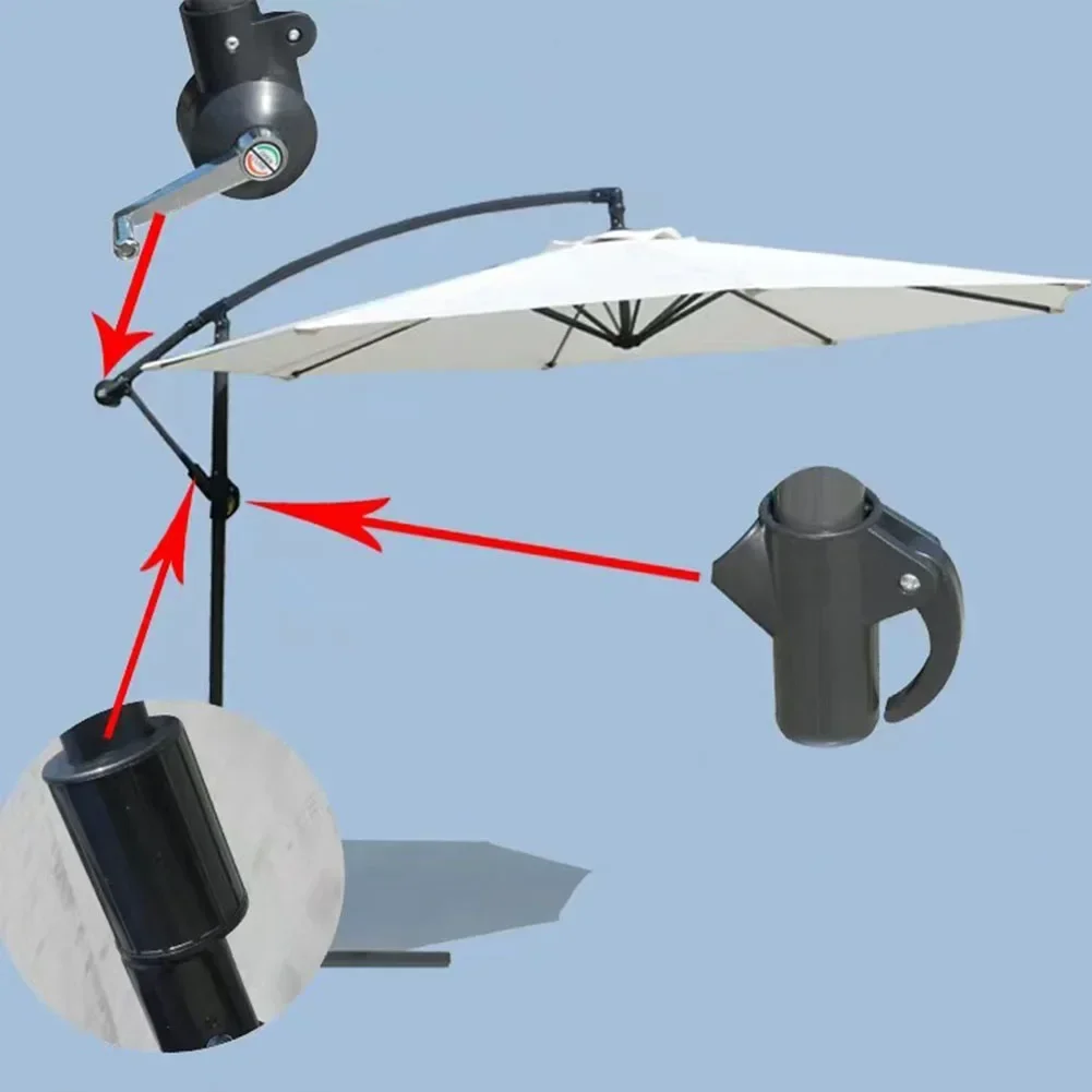 Crank Handle Garden Parasol Outdoor Patio Umbrella Replacement Tilt ...