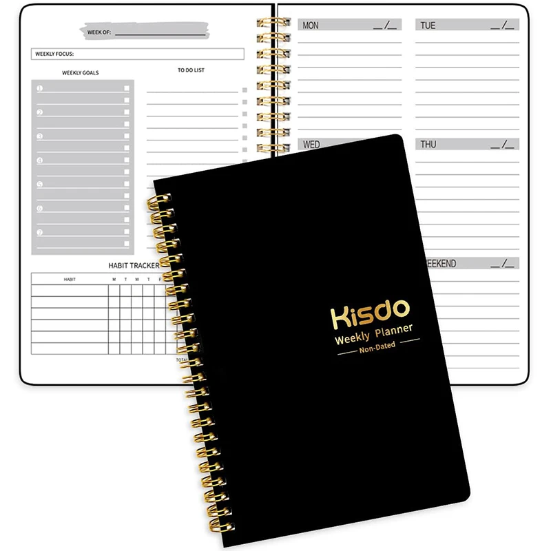 2023-A5-Agenda-Planner-Notebook-Diary-Weekly-Planner-Goal-Habit ...