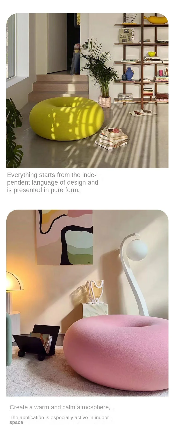 Sofa Donut Ghế Sofa Lười Thiết Kế Mẫu Sáng Tạo Vòng Người Nổi Tiếng ...