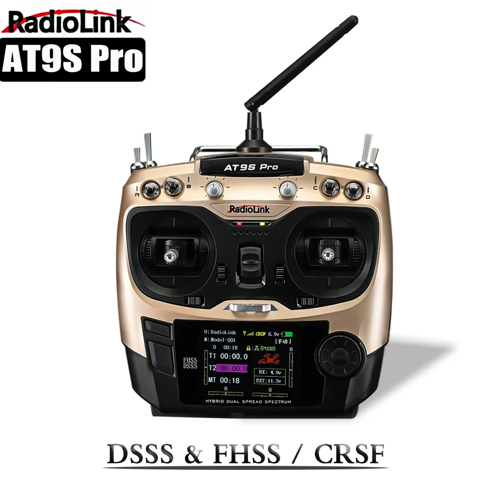 Radiolink-AT9S-Pro-12Channels-2-4G-DSSS-FHSS-Radio-Transmitter-Left ...