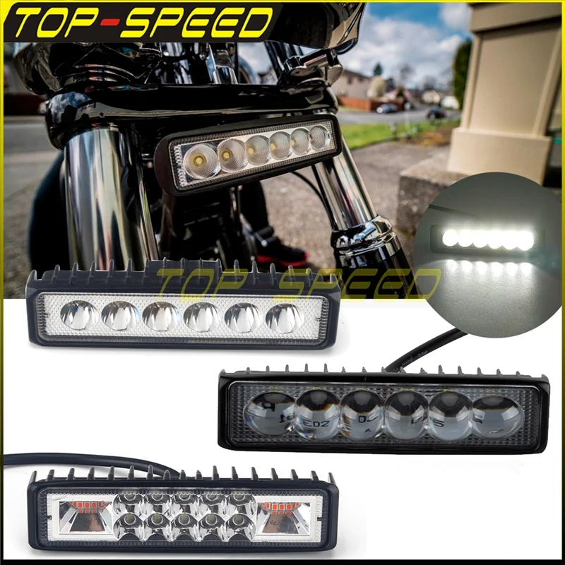 12-24V-Motorbike-LED-Work-Light-Bar-Spotlight-Auxiliary-Headlight-for ...