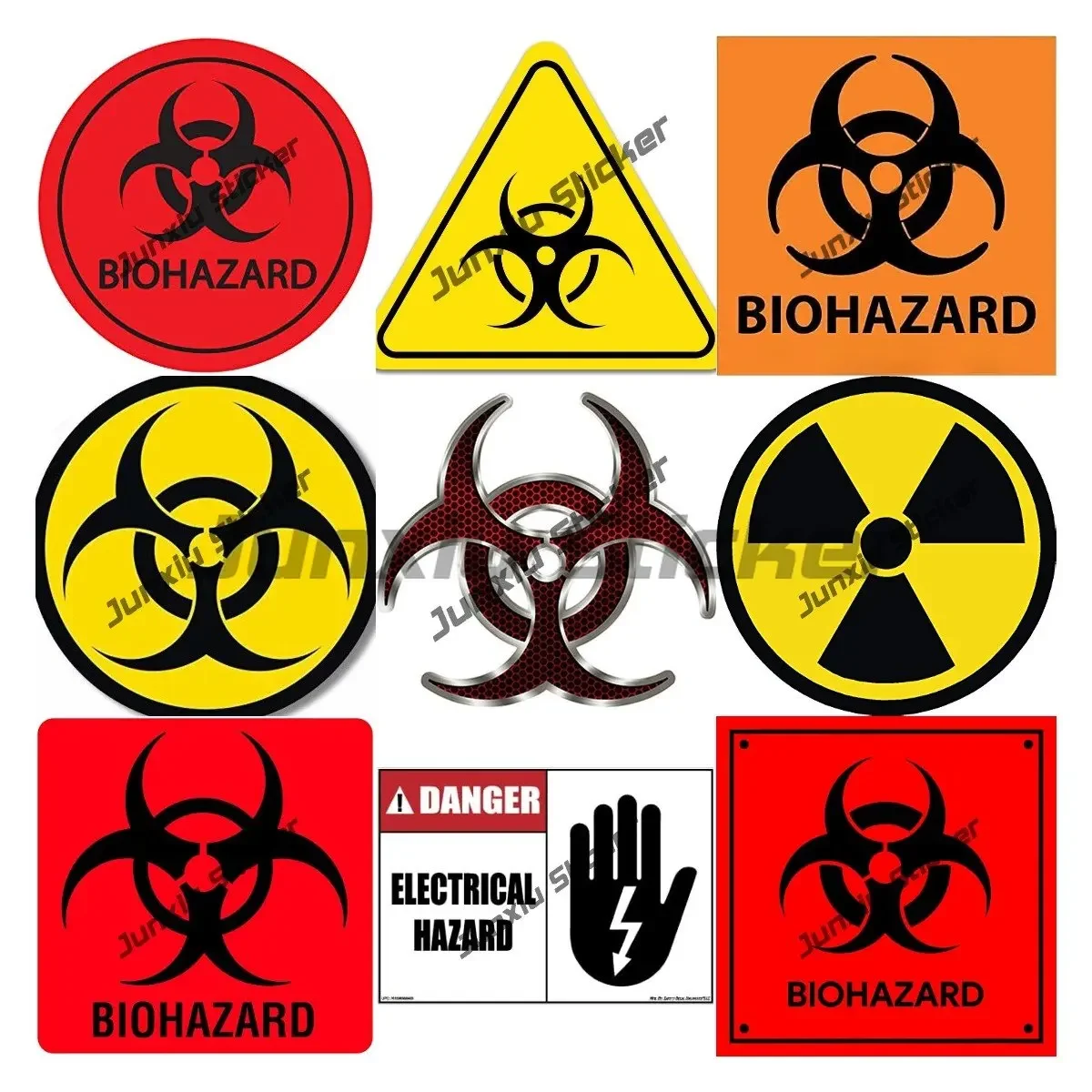 Biological-Hazard-Decals-Biohazard-Risk-Warning-Round-Square-Triangle ...