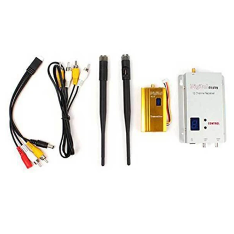 FPV-1-2Ghz-1-2G-8CH-1500Mw-Wireless-AV-Sender-TV-Audio-Video ...