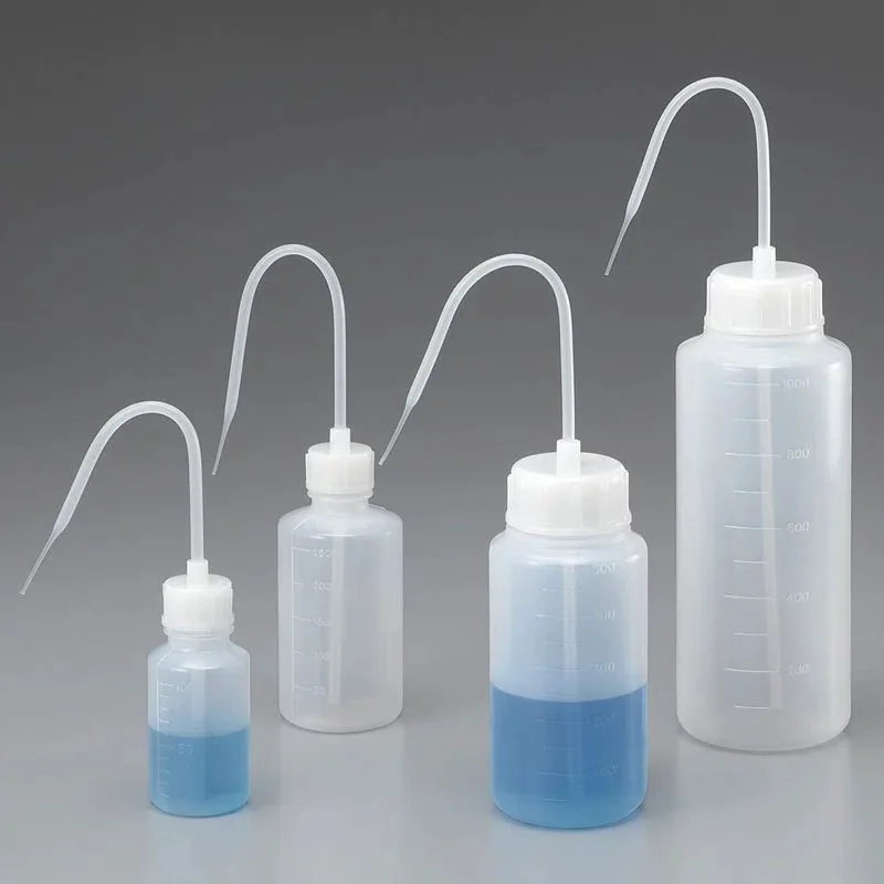 150ml 250ml 500ml 1000ml Plastic Squeeze Bottle Wash Elbow Rinse Bottle ...