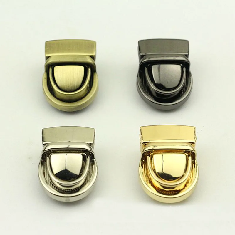 10Pc-Metal-Press-Push-Lock-Tongue-lock-Bag-Briefcase-Spring-Lock-Snap ...