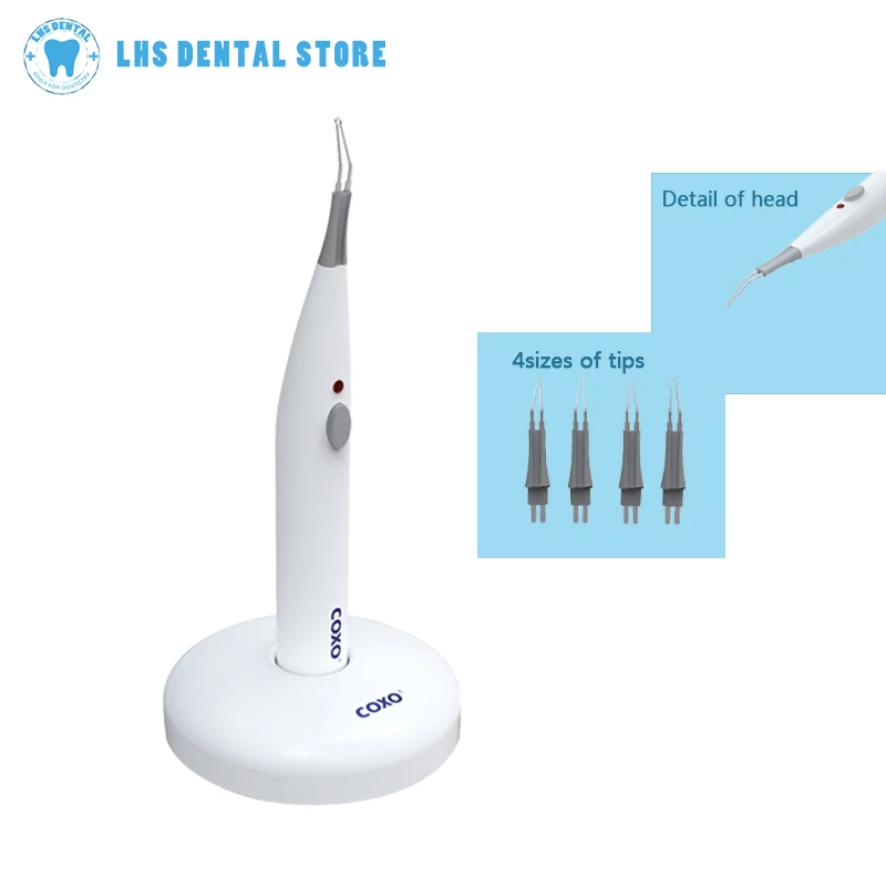 Dental Gutta Cutter COXO C-BLADE With 4Tips Gutta Percha Cut Dental ...
