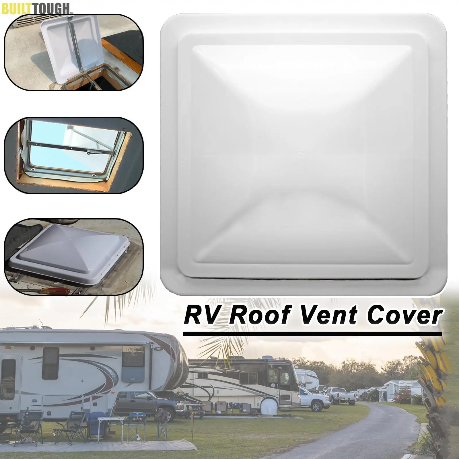 14-x14-Universal-Replacement-RV-Roof-Vent-Cover-White-Vent-Lid-for ...