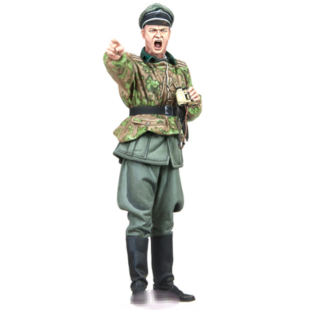 1-16-WWII-Officer-Resin-Model-figure-soldier-GK-Military-themes ...