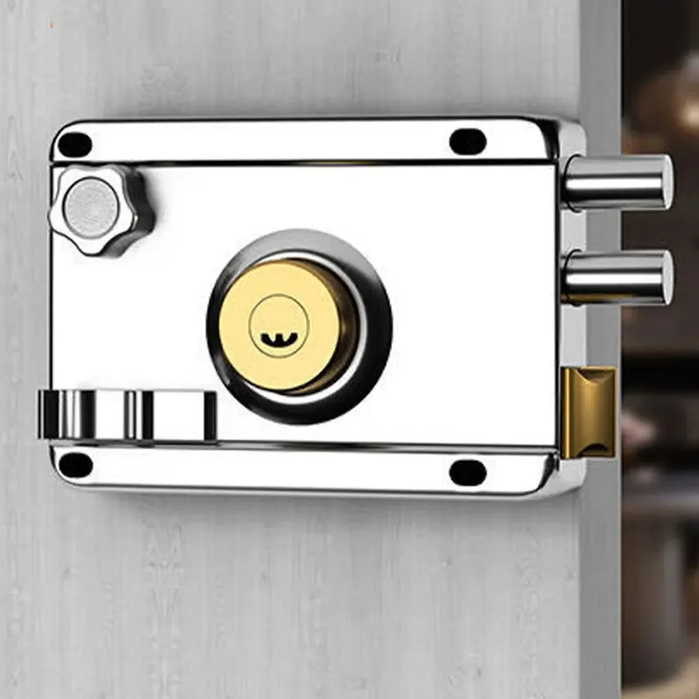 Exterior-Iron-Door-Locks-Security-Anti-Theft-Lock-Multiple-Insurance ...