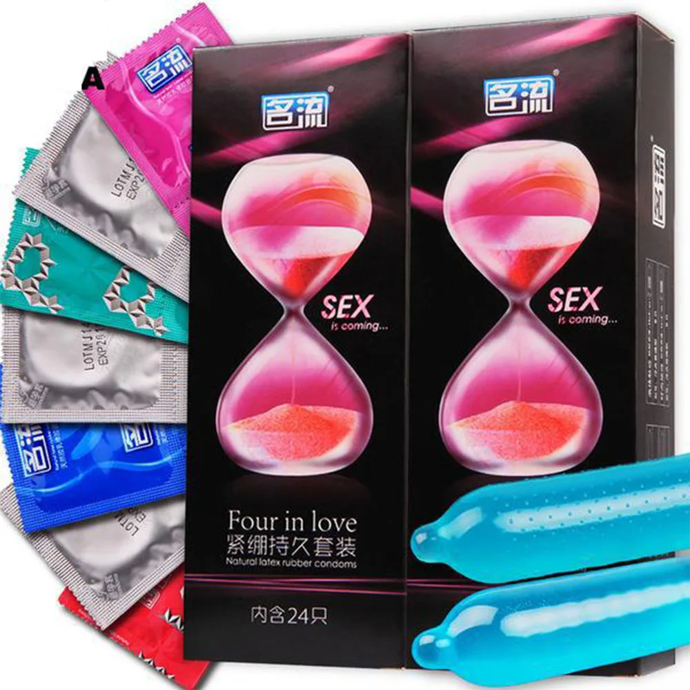 24pcs-Ultra-Thin-Condoms-Dots-Natural-Rubber-Latex-Condoms-Male ...
