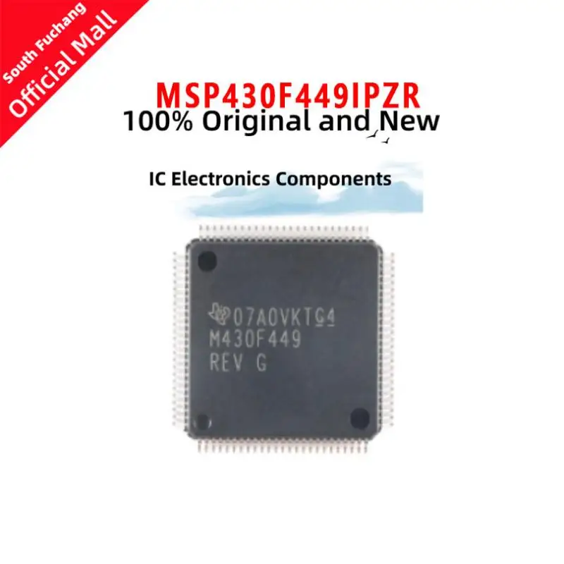 TI-MSP430F449IPZR-MSP-MSP430-MSP430F-MSP430F449-LQFP-100-16-bit-Mixed-Signal-Microcontroller ...