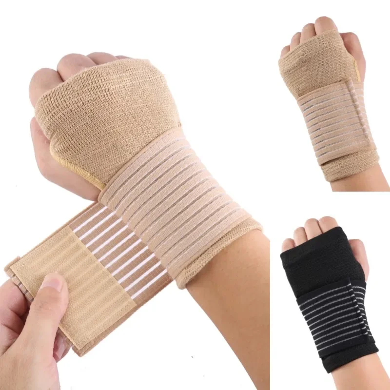 1-Pair-Elastic-Wrist-Guard-Fitness-Wristband-Arthritis-Sprain-Band ...