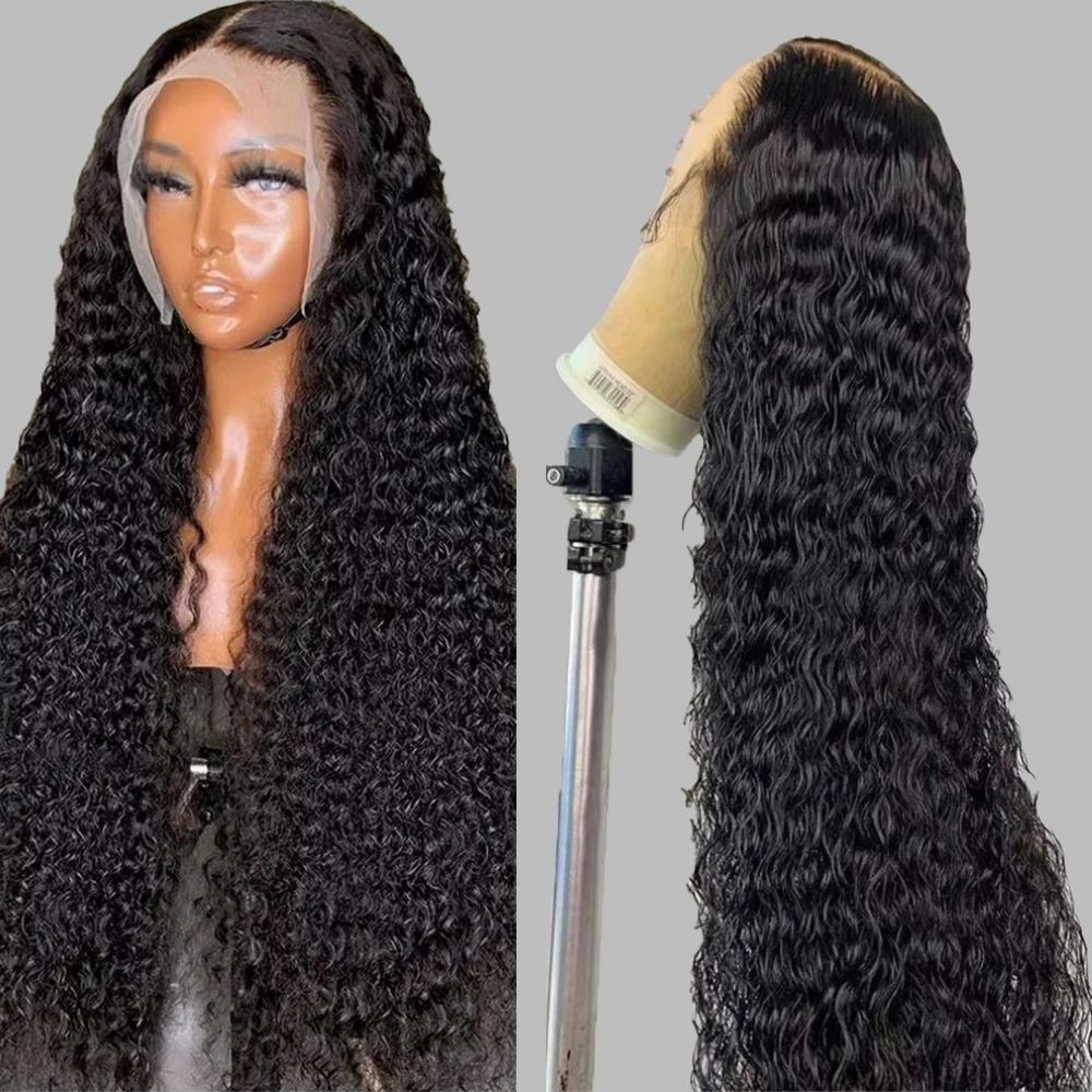 Peruca-Dianteira-Rendas-Onda-Profunda-para-Mulheres-Peruca-Encaracolada ...