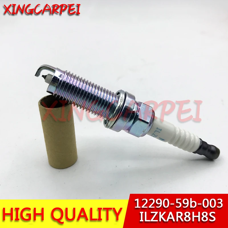 New-4pcs-12290-59B-003-ILZKAR8H8S-Iridium-Spark-Plugs-For-Honda-Civic ...