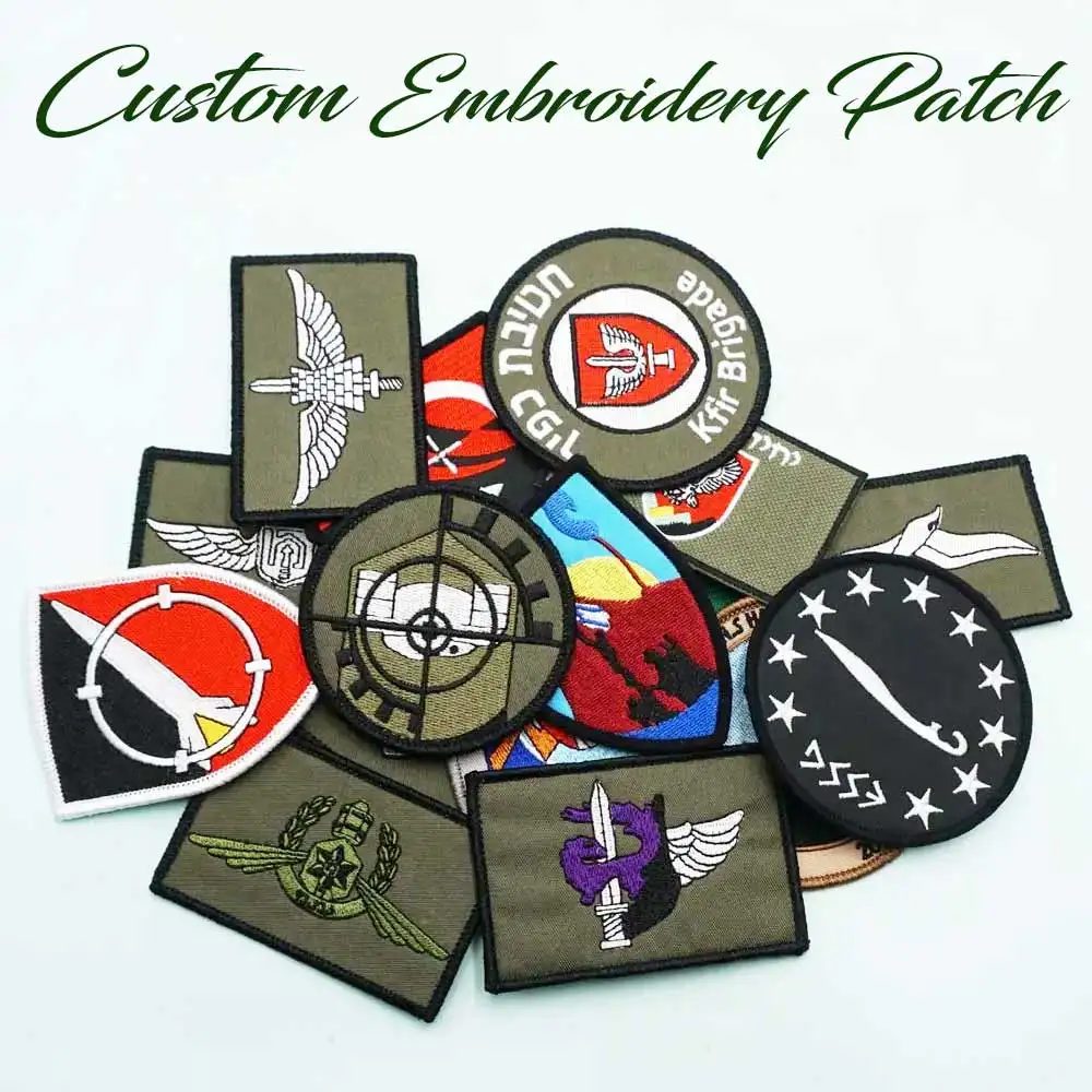 Custom-Embroidery-Patch-Personalized-Team-Logo-Motorcycle-Badge-Biker ...