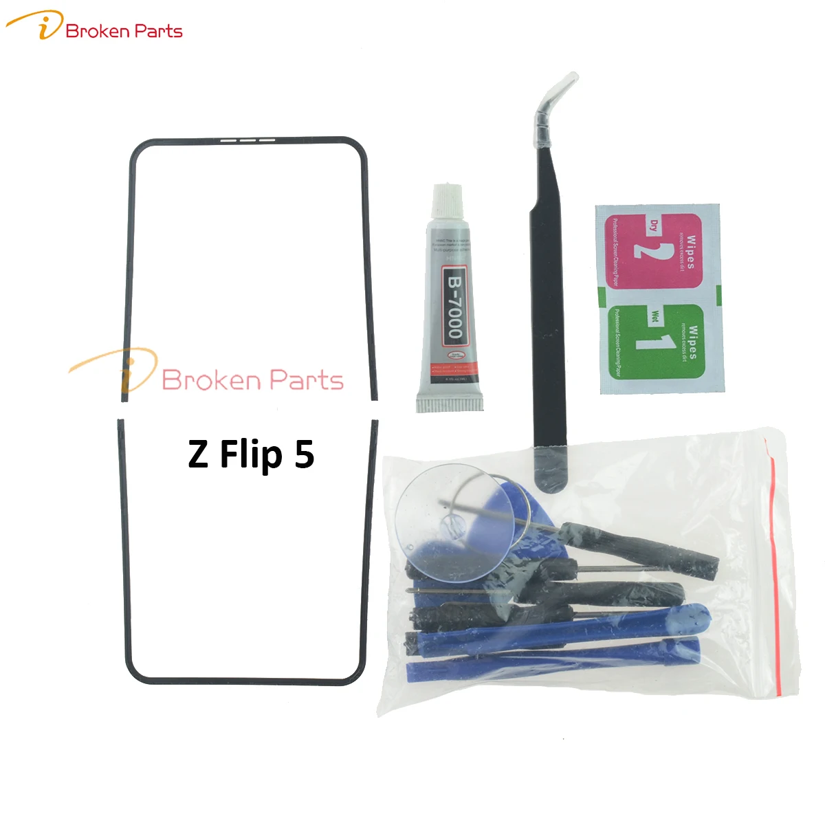 For-Samsung-Galaxy-Z-Flip-5-New-Refurbished-Middle-Frame-Bezel-Chassis ...