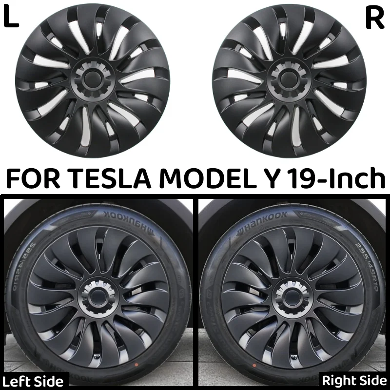 4PCS Wheel Caps For Tesla Model Y 2023 19Inch Hub Cap Performance ...