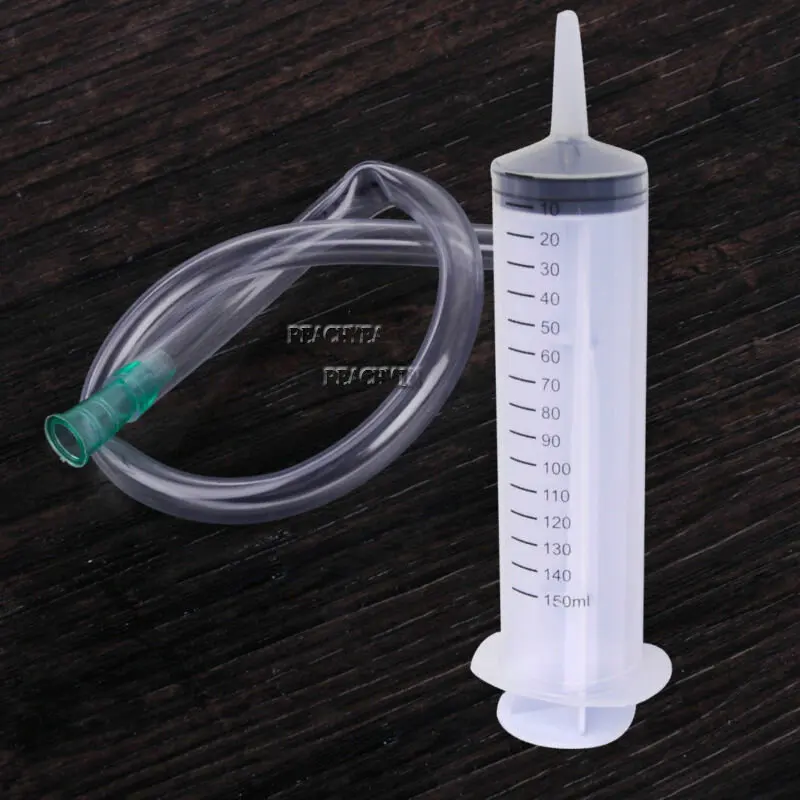 1-Set-150ml-Clear-Large-Syringe-Plastic-Large-Disposable-Syringe ...