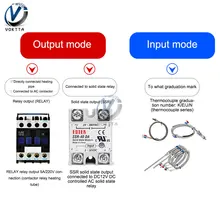 PID Intelligent Temperature Controller KJEN Type Four Input Intelligent Temperature Regulator ...