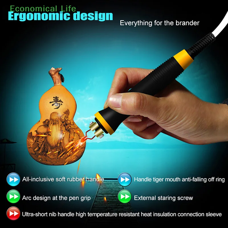 Professional-Pyrography-Pen-Carving-Soldering-Electrocautery-Pen ...