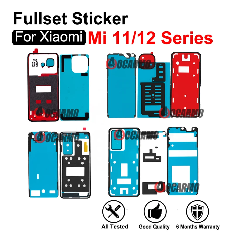 For-Xiaomi-11-Lite-Ultra-12-Pro-Mi-11Pro-12Pro-Fullset-Sticker-Back ...