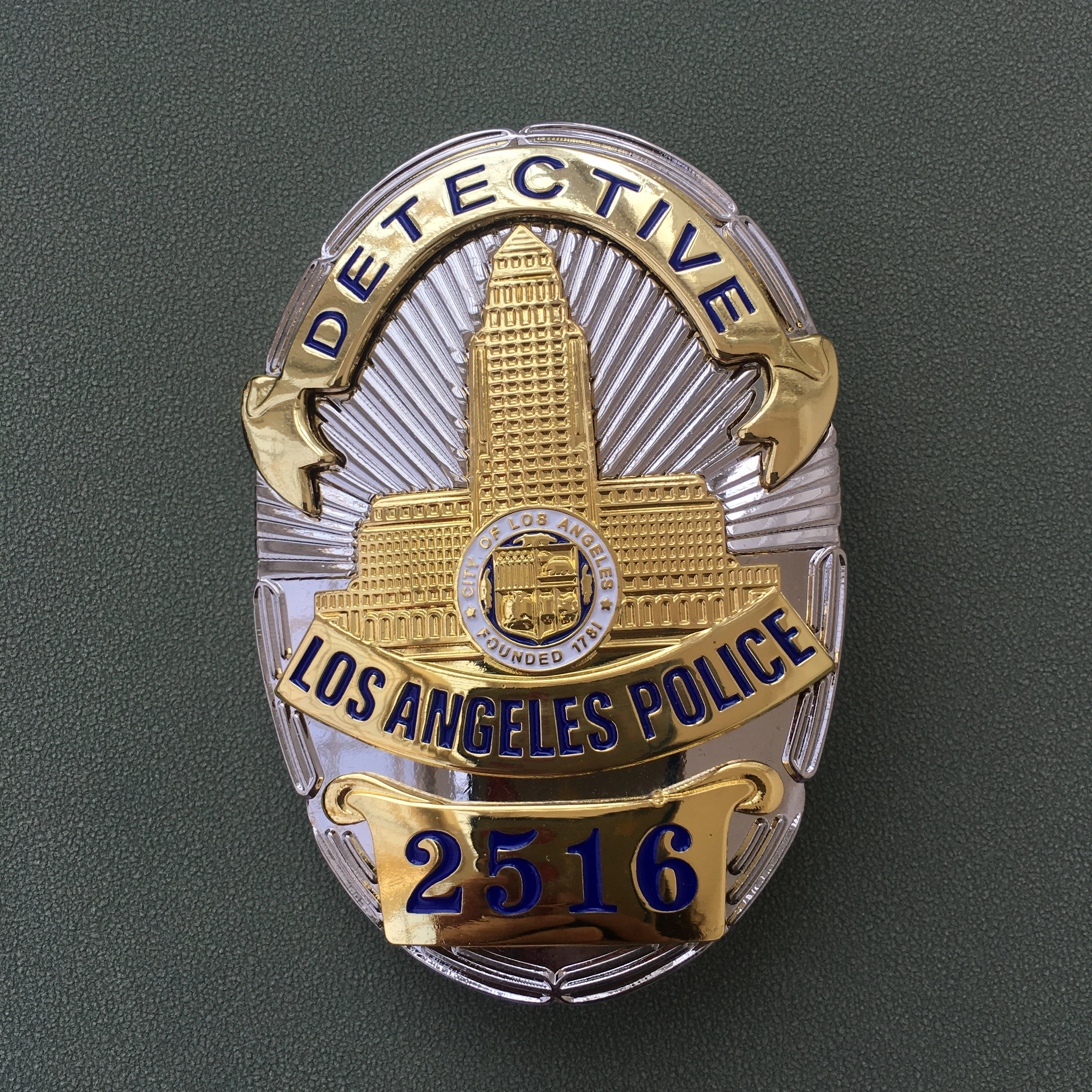 Lapd Detective Badge
