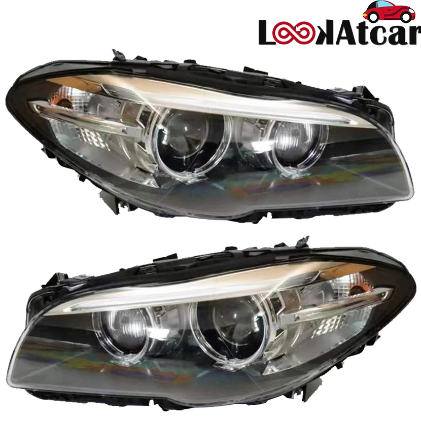 Conjunto-de-faros-delanteros-de-xen-n-para-BMW-F10-faros-delanteros-de ...
