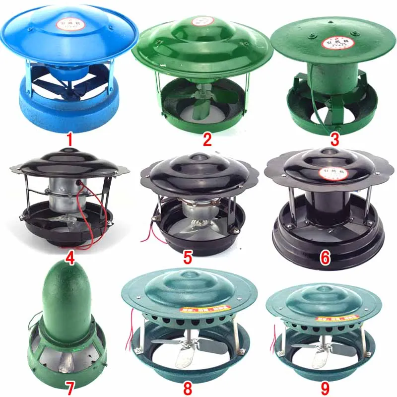 Cast Iron Smoke Extractor Ventilator | Draft Extractor Fan | Exhaust ...