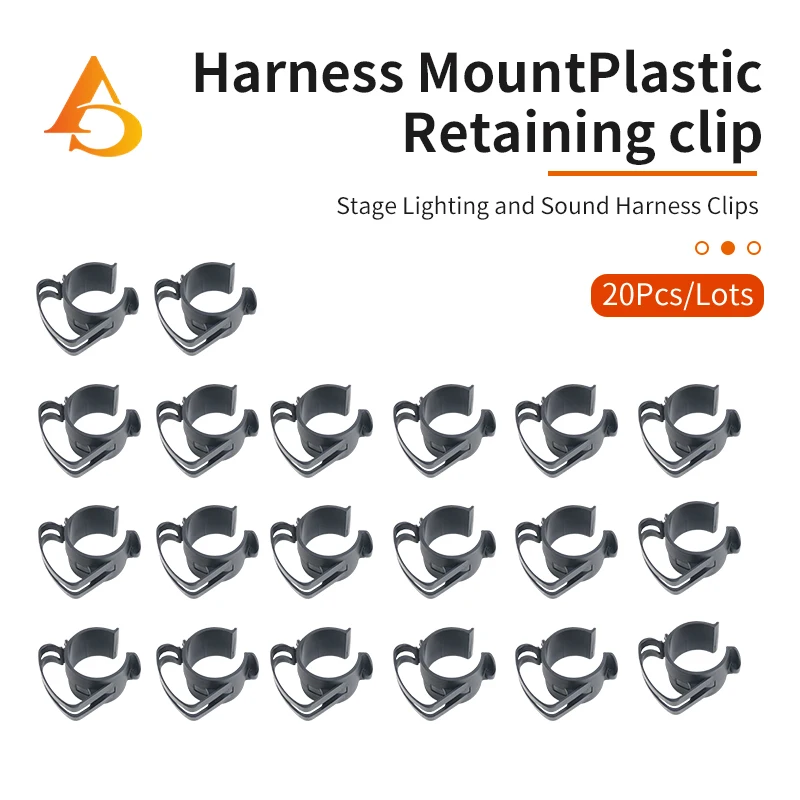 20pcs/lot Wire Clips Stage Lighting Truss Aluminum Frame Harness Card ...