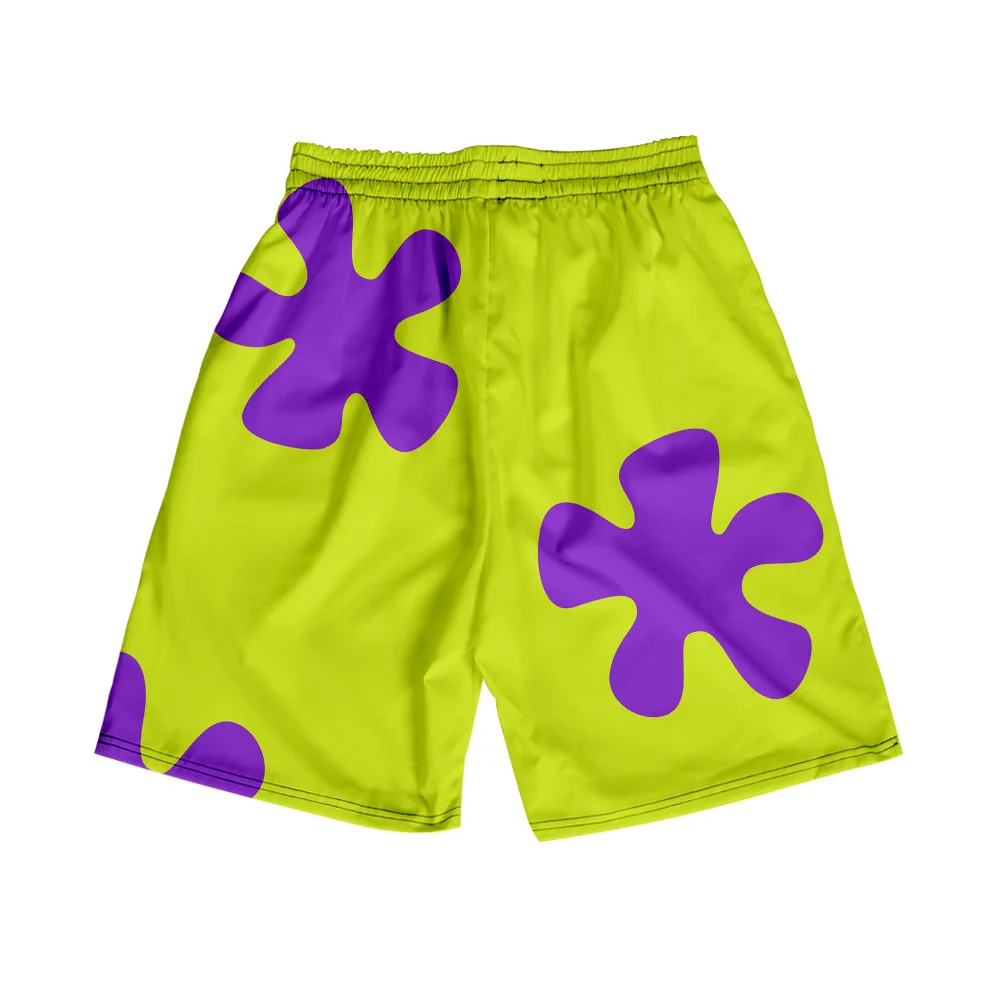 Men's Swimwear Patrick Star Short Beach Shorts Beachwear Swim Trunk ...