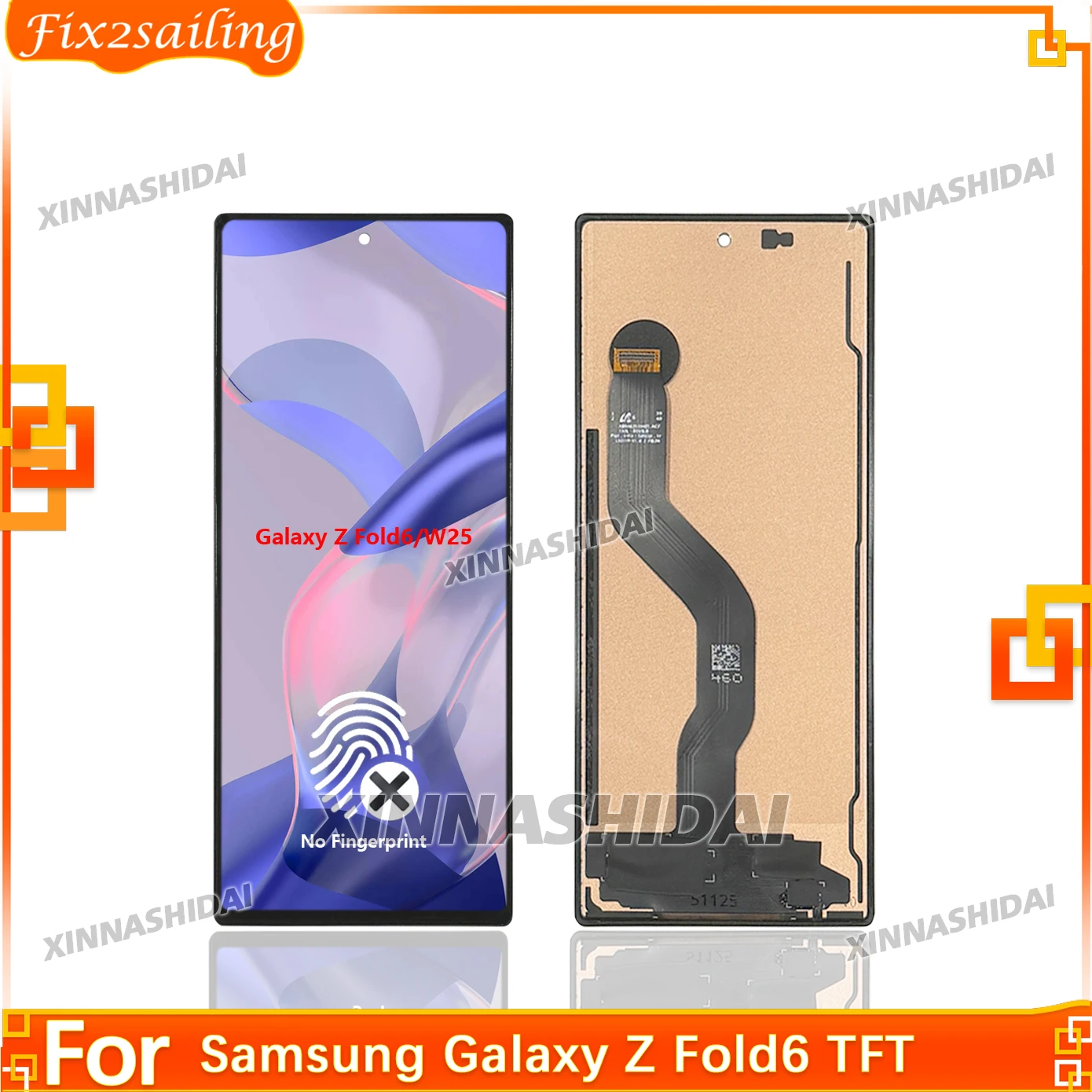 High Quality Screen For Samsung Galaxy Z Fold 6 LCD Screen Display No ...