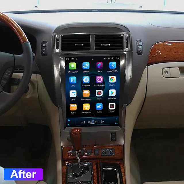 Android 11 car radio For Lexus LS430 XF30 LS 430 2000 -2006 multimedia ...