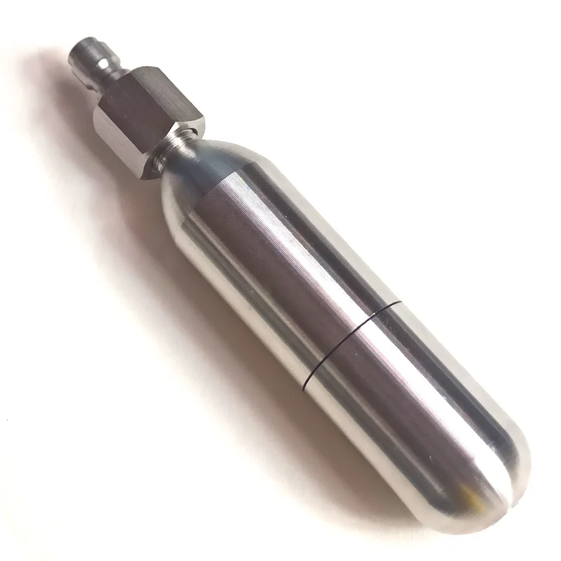 Mini Co2 Cartridge Beer Inflation Adapter Refillable Cartridges With 3/ ...
