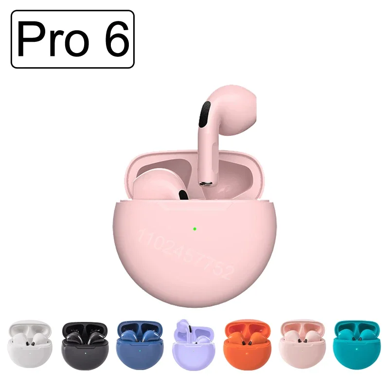 TWS-Air-Pro-6-Earphone-Bluetooth-Headphones-with-Dual-HD-Mic-3D-Stereo ...