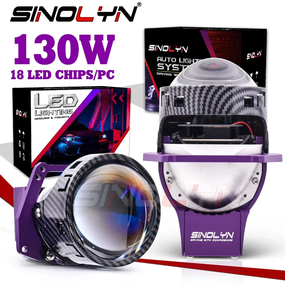 3-Inch-19000LM-Blue-Bi-LED-Headlight-Projector-Lenses-6000K-LED-Car ...