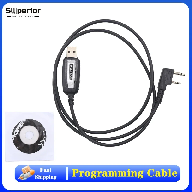 USB Programming Cable for Quansheng UV-K5 UV-K6 Baofeng UV-13 UV-S9 ...