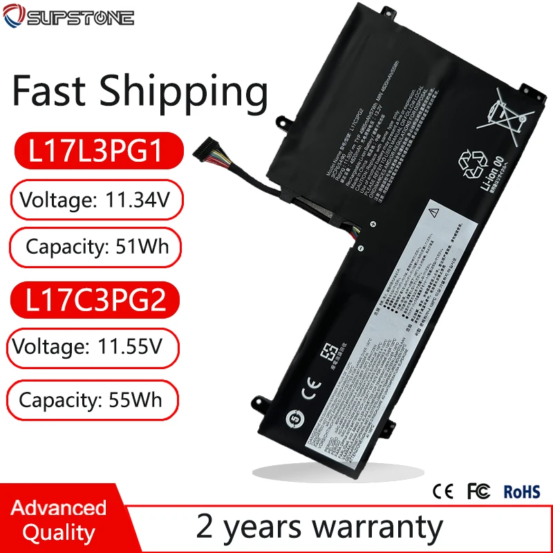 New L17C3PG2 Laptop Battery For Lenovo LEGION Y530-15ICH Y540-15IRH ...