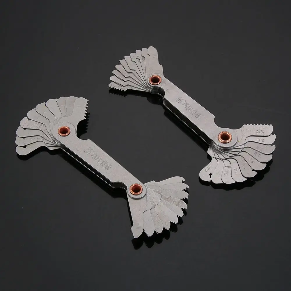 Jauge-étalon,Jauge de filetage métrique,pas de vis d'engrenage,mesure ...