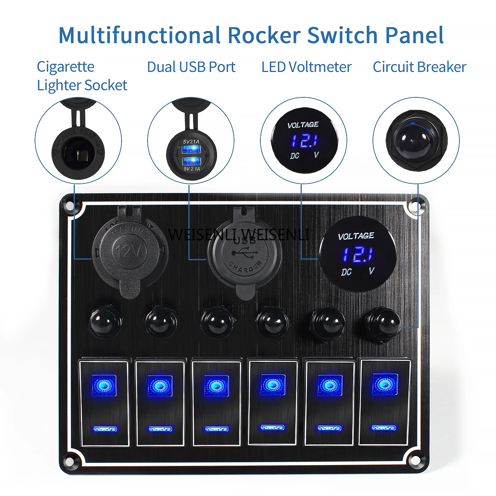 Marine Toggle Switch Panel