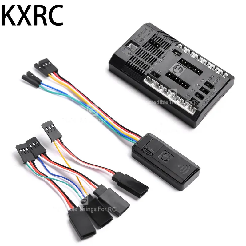 4-channel-Wireless-Light-Group-Transmitter-Receiver-Controller-for-1-10 ...