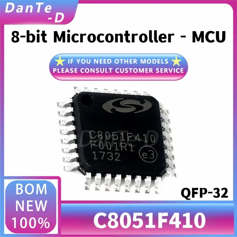 C8051F410-GQ-package-QFP-32-8-bit-microcontroller-MCU-single-chip-IC ...