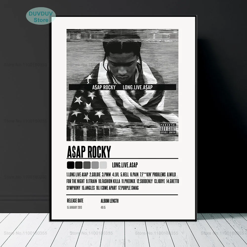 Asap Rocky Wild For The Night Album Cover