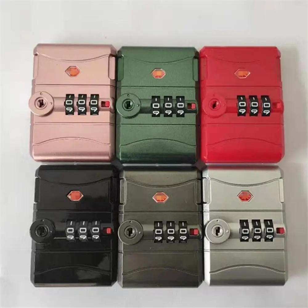 TSA Customs Password Lock Multi-purpose 3-digit Combination Lock For ...